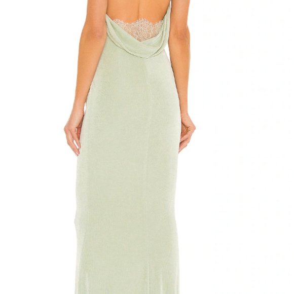 Katie May | Dresses | Katie May Surreal Gown In Sage | Poshmark